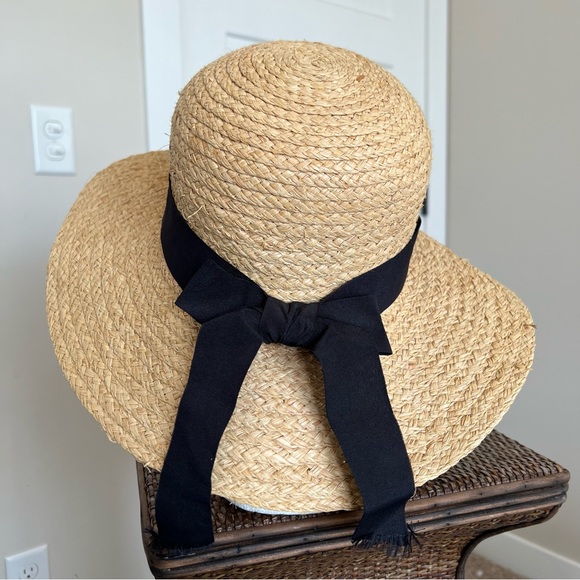 Turner Hats | Accessories | Turner Hats Straw Sun Hat With Black ...